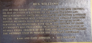 Rex Williams – The Circus Ring of Fame