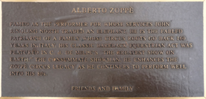 Alberto Zoppe – The Circus Ring of Fame
