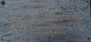 Lou Jacobs – The Circus Ring of Fame